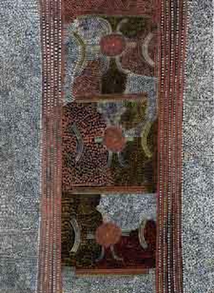 Lungkata, blue tongue lizard, at Walukulanu, Kaapa Mbitjana ...